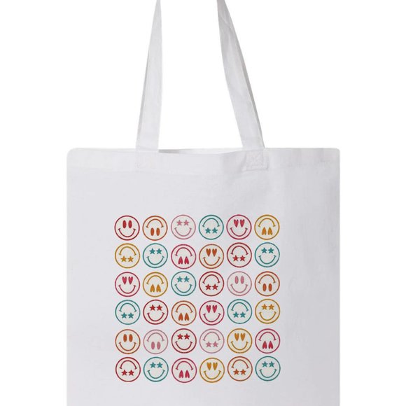 Bags | Smile Tote Bag | Poshmark